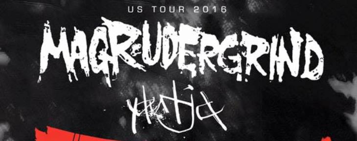 Magrudergrind, Yautja, and Dropdead reveal spring U.S. tour