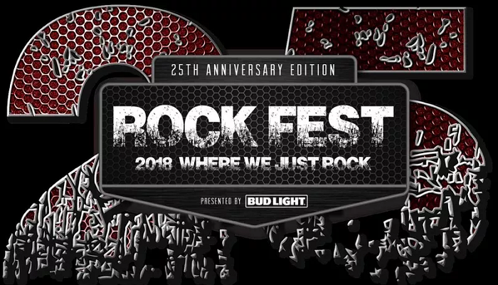Rock Fest 2018 lineup announced