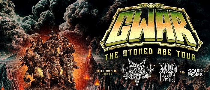 GWAR, Dark Funeral, Cancer Bats, & Squid Pisser U.S. tour announced