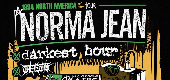 Norma Jean announce 1994 Tour with Darkest Hour & TEETH