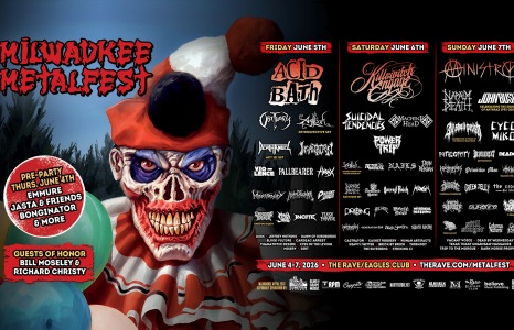 Milwaukee Metal Fest reveal daily set times for 2026 installment
